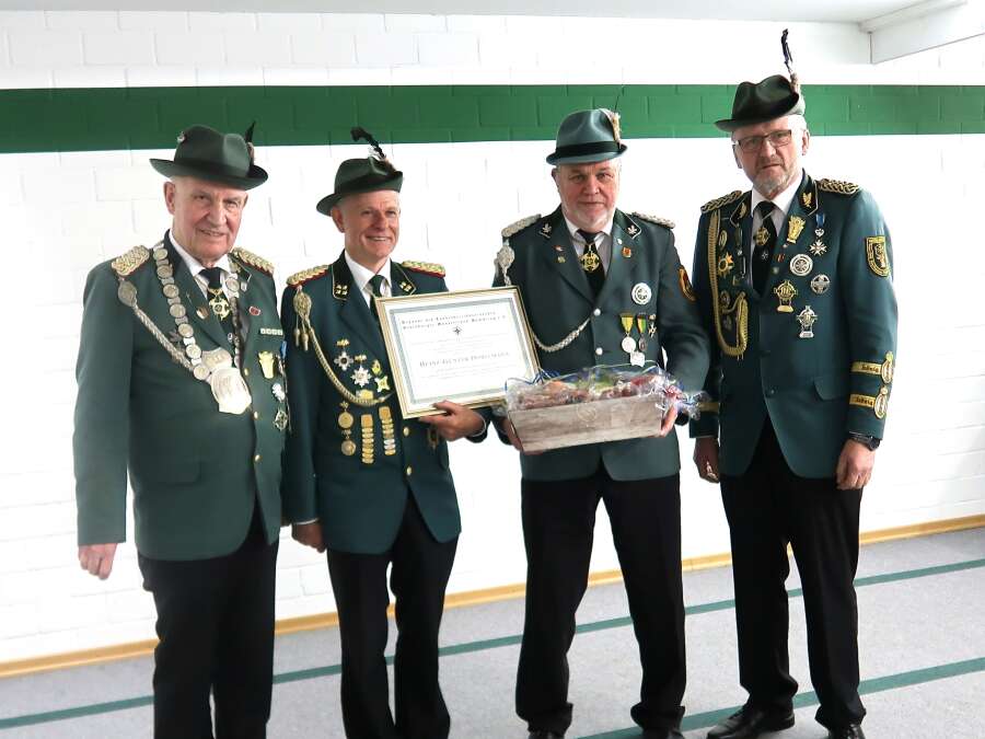 Landesdelegiertenversammlung der Schützen in Vahren: Pressereferent ...