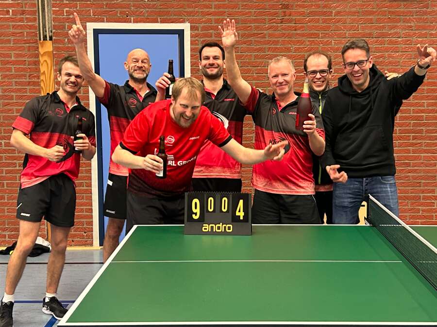 Tischtennis-Landesliga: TV Hude III ist Meister