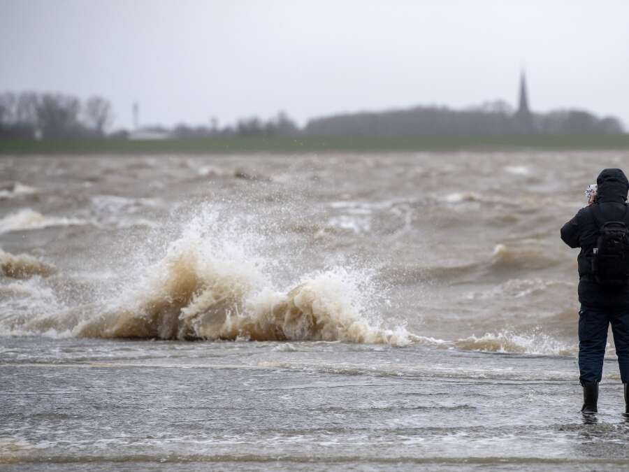 Sturmfluten in Niedersachsen: Saison an der Küste ist ruhig verlaufen