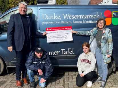 LzO spendet 2000 Euro an Nordenhamer Tafel