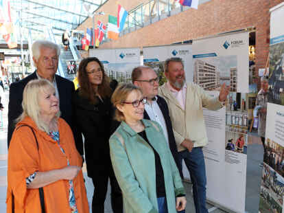 Ausstellung über Wohnprojekte in der Nordseepassage