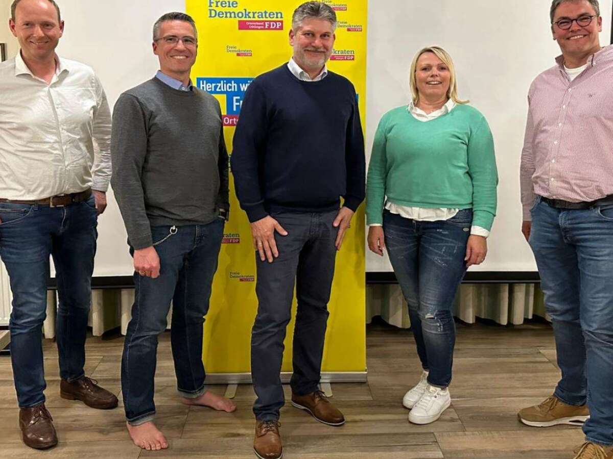 FDP Dötlingen: Martin Falk neuer Vorsitzender