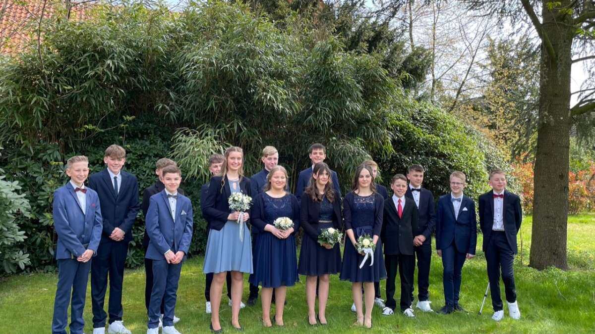 Ev.-luth. Kirchengemeinde Ganderkesee: Konfirmation in Bookholzberg am 22. April