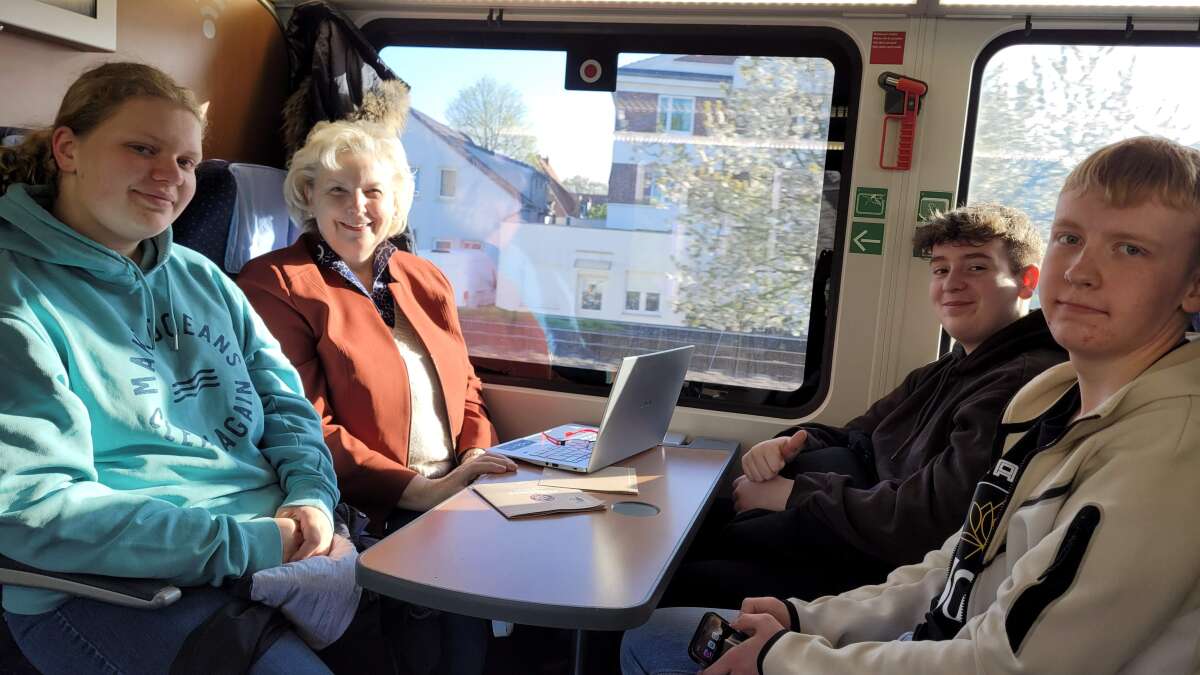 Zukunftstag in der Wesermarsch: Drei Jugendliche fahren mit Karin ...