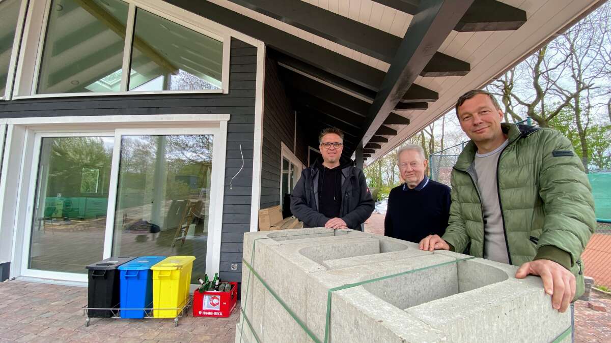 Wie der Tennissport nach Kirchhatten kam: Startkapital wäre 1972 ...