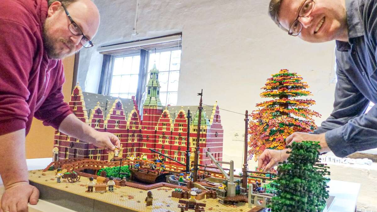 Lego-Ausstellung in Aurich: Historisches Museum präsentiert Aurich aus ...