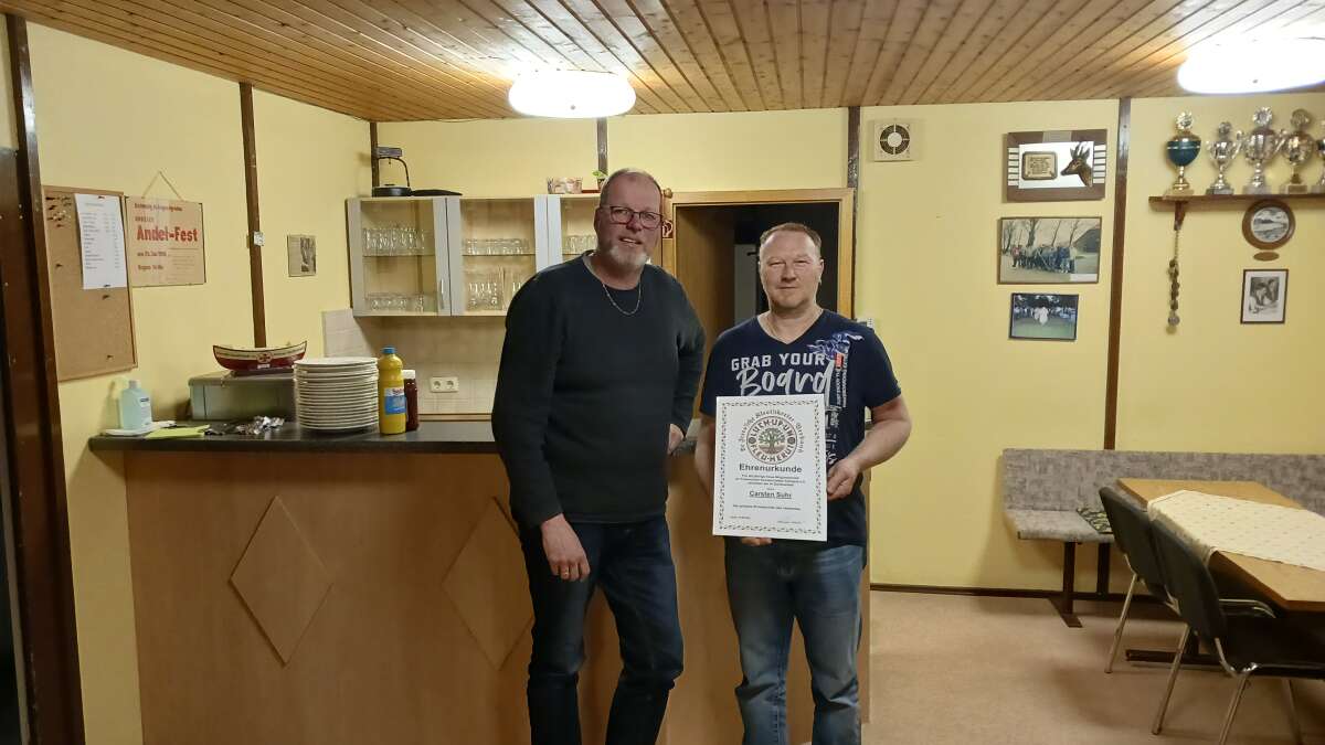 Seefeld: Carsten Suhr 40 Jahre im KBV