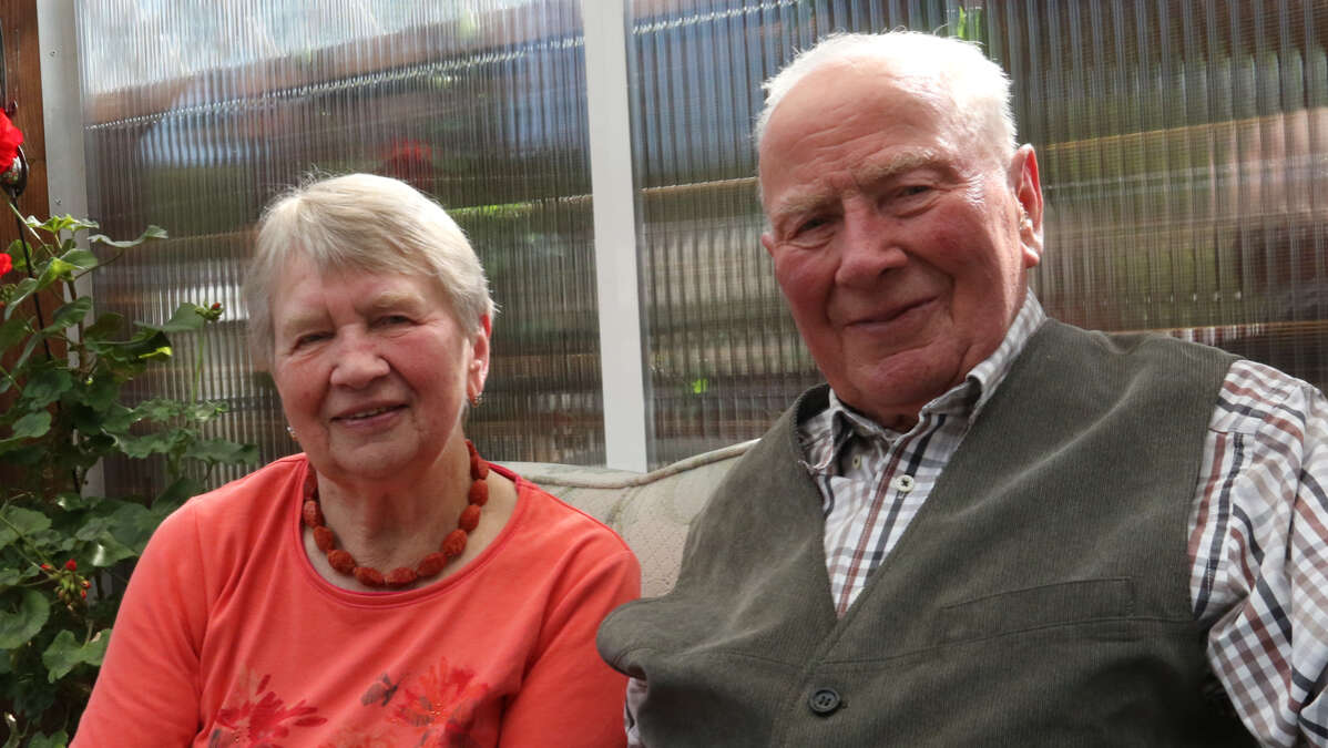 Diamantene Hochzeit: 60 Jahre Ehe feiern Heronica und Adolf Hahn aus Jaderberg