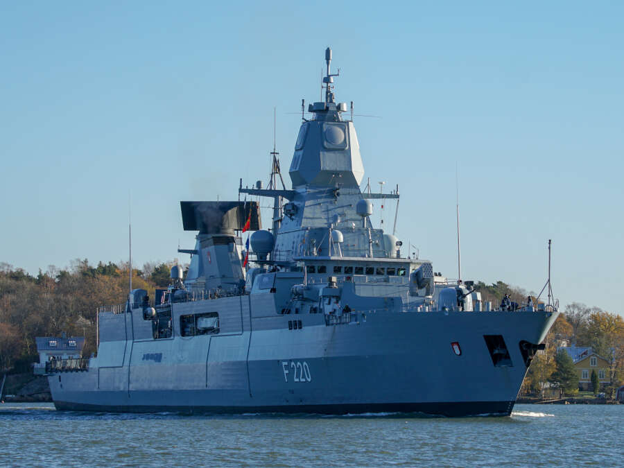 Die Marine feiert in Wilhelmshaven ihren 175. Geburtstag.