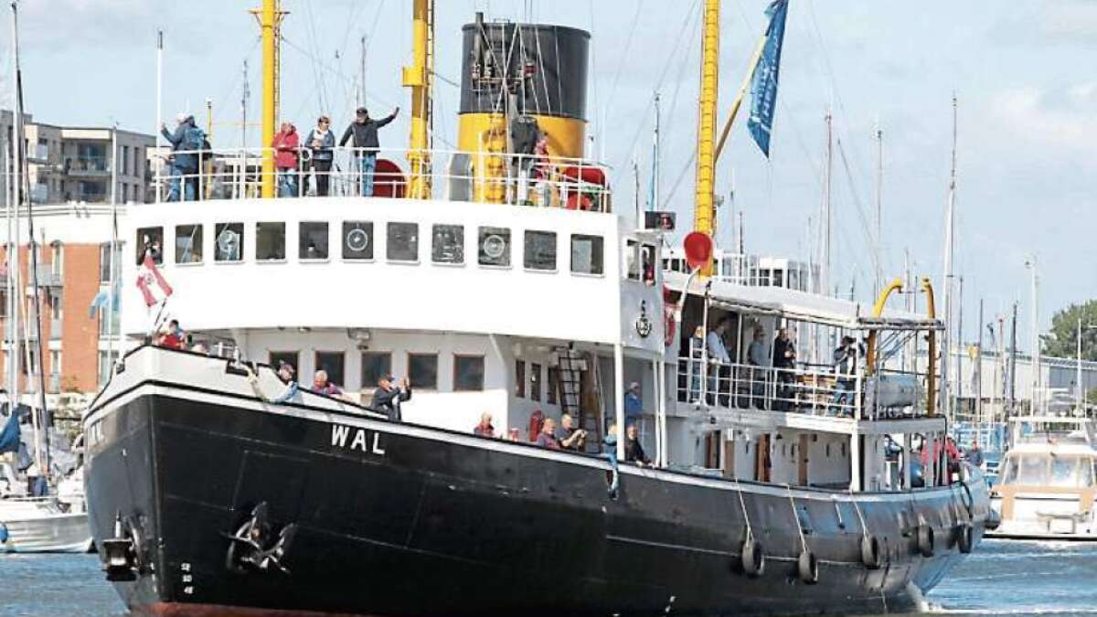 Eisbrecher „Wal“ dampft in eine bessere Zukunft