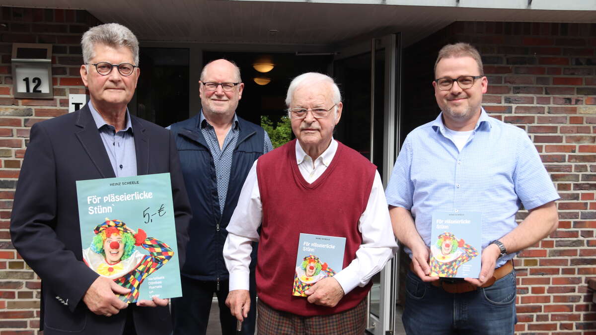 Buchpräsentation in Barßel: Heinz Scheele verabschiedet sich mit ...