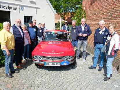 Mühlenfest Varel: Lancia-Autos waren am Pfingstsamstag zu sehen
