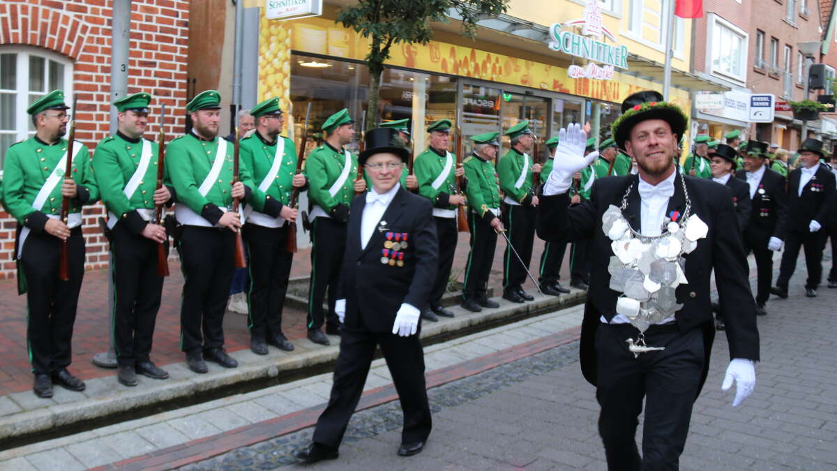 Tobias Wüppenhorst ist neuer König der Wildeshauser Schützengilde