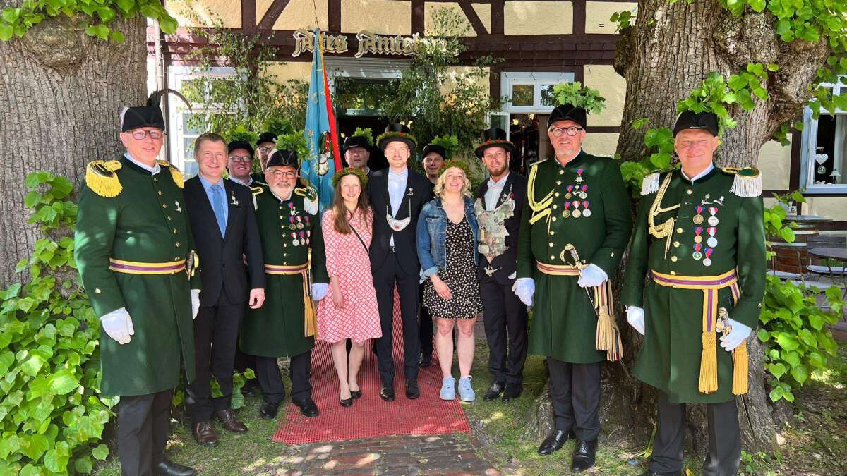 Schaffer- und Königspaar der Wildeshauser Schützengilde offiziell vorgestellt