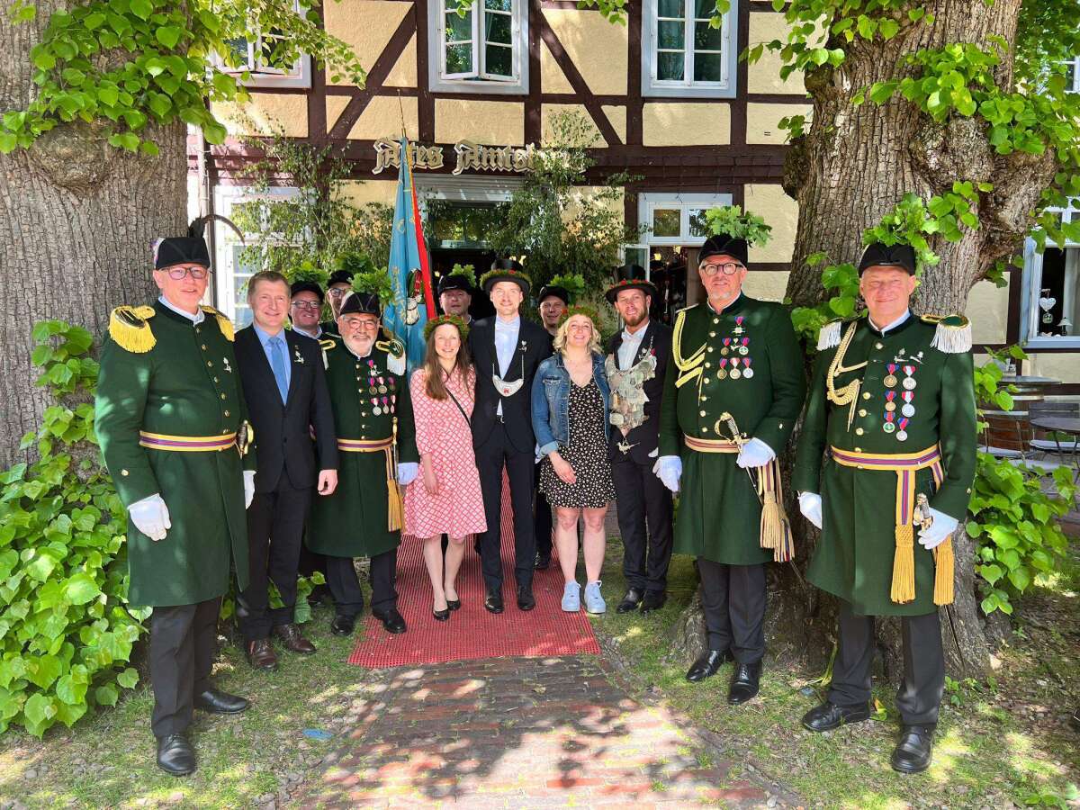 Schaffer- und Königspaar der Wildeshauser Schützengilde offiziell ...