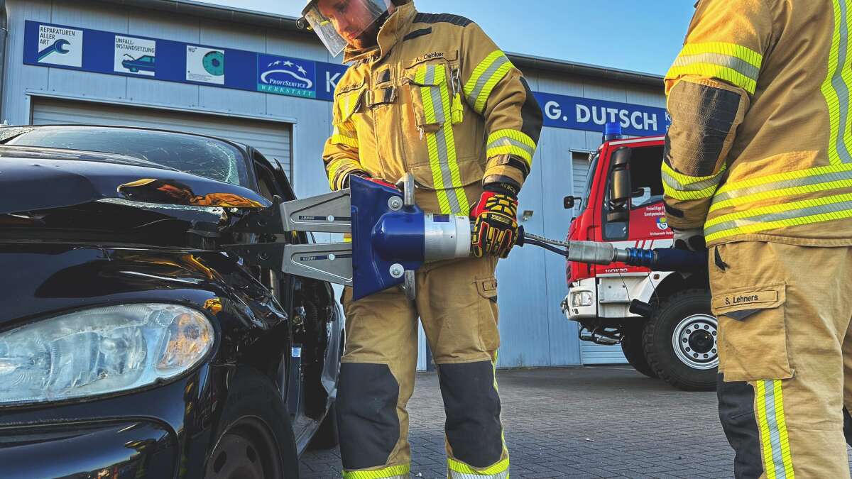 Feuerwehr Harpstedt: Übung für den Ernstfall