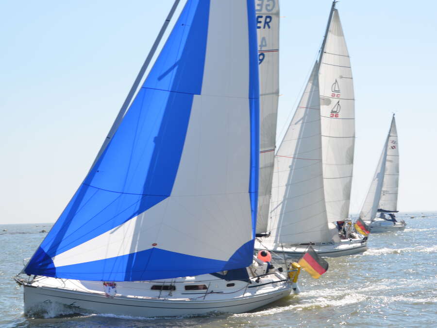 Wassersport: Segeln bei der HookSail