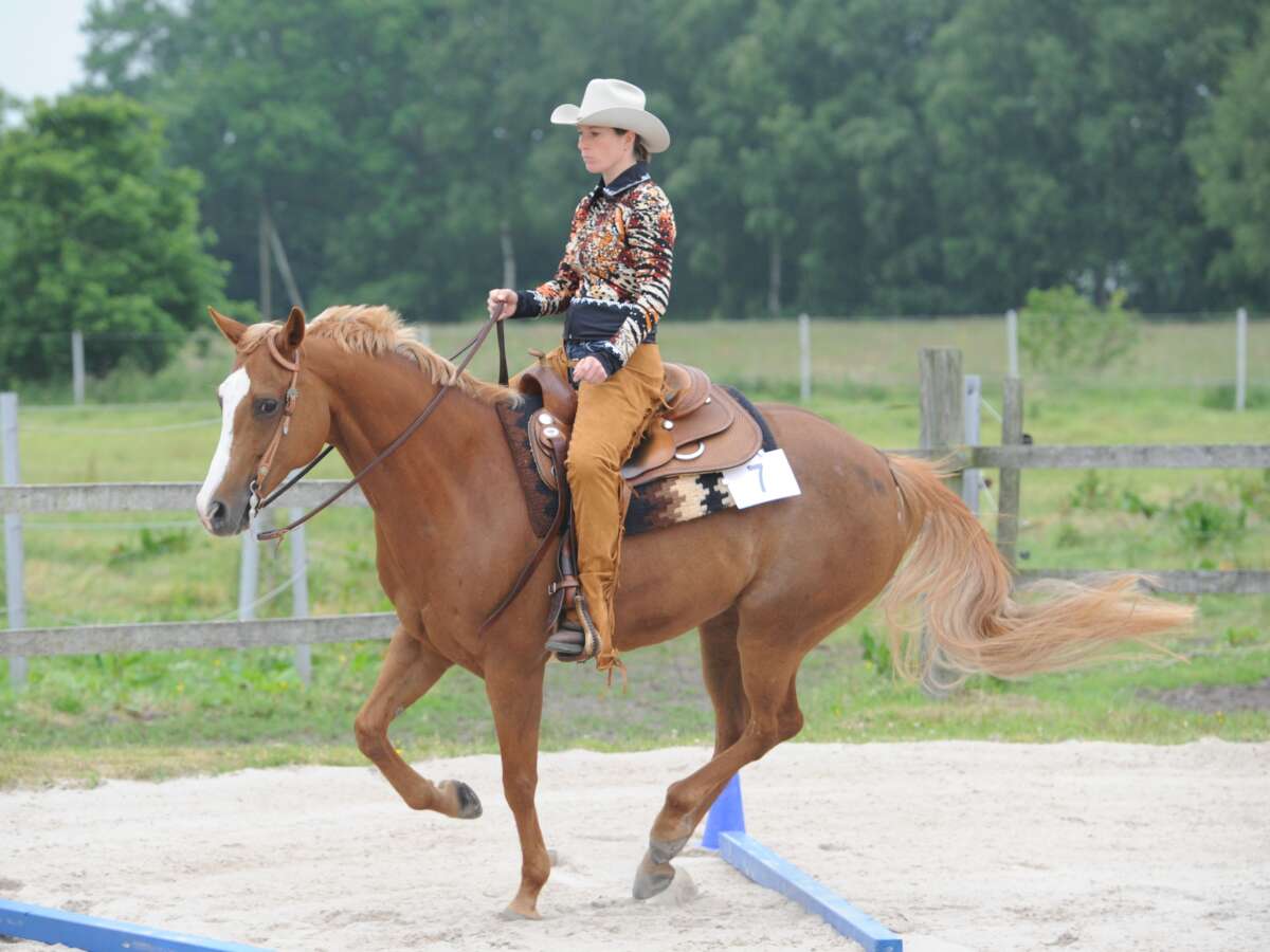 Westernreiten: Turnier auf dem Voßhörner Hof