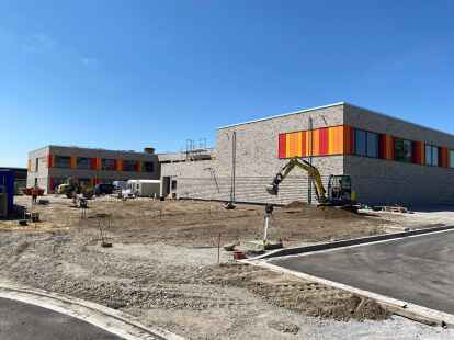 Quartier Ladestraße in Brake: Neubau Grundschule Harrien auf Zielgeraden