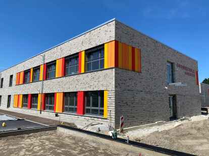 Quartier Ladestraße in Brake: Neubau Grundschule Harrien auf Zielgeraden