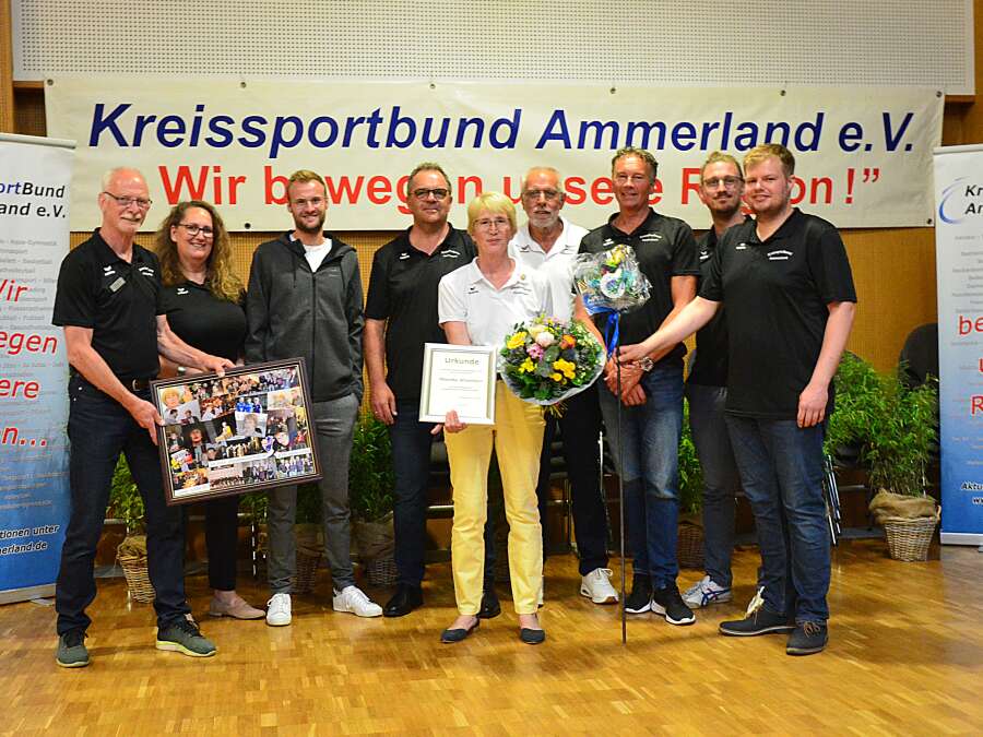 Monika Wiemken hört als Vorsitzende des Kreissportbunds Ammerland auf