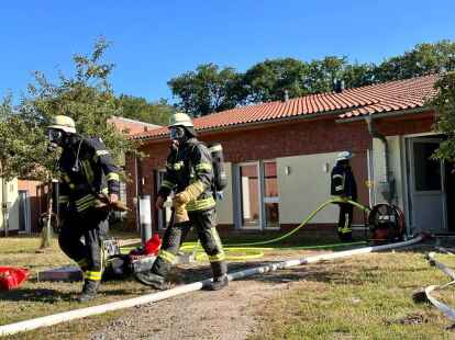 Freiwillige Feuerwehr Huntlosen: Einsatz auf Gut Sannum