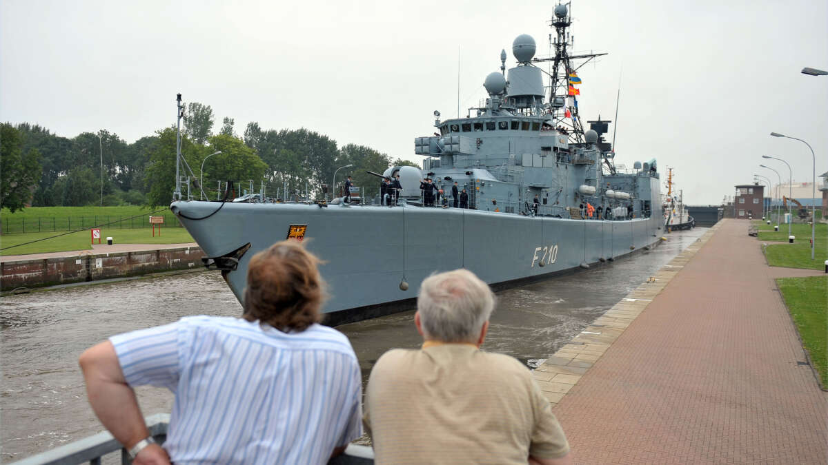 Fregatte Emden ist in die Türkei verkauft