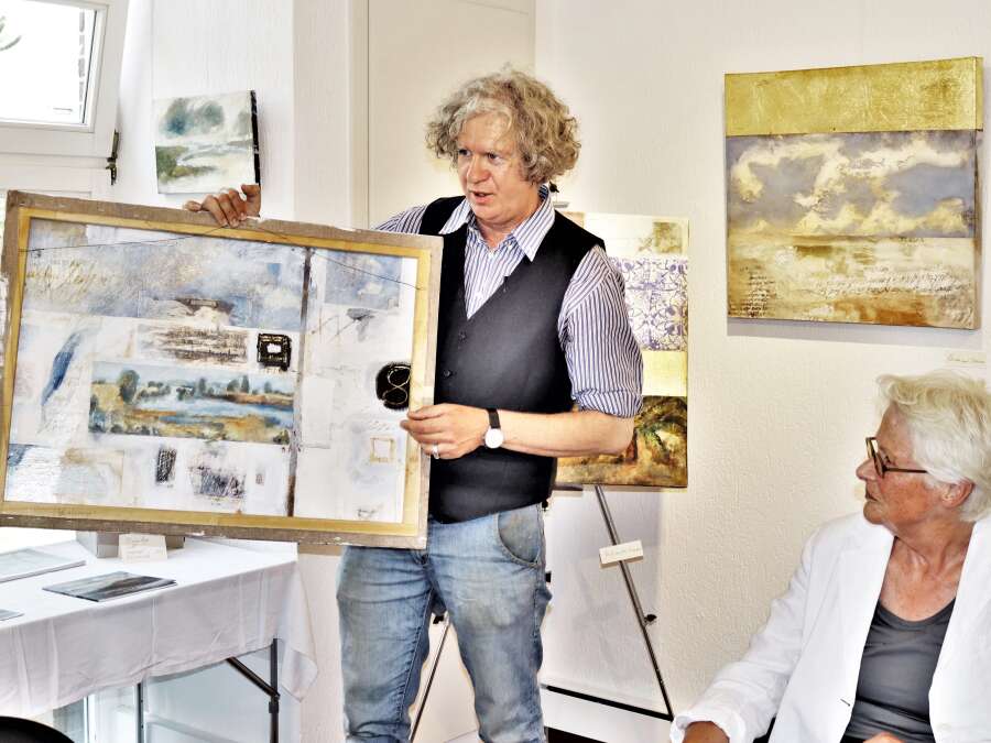 Künstlerhaus Hooksiel: Werkstattgespräch mit Martin Lampe aus Kassel