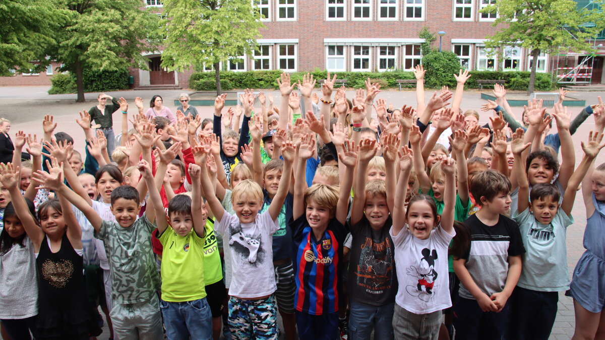Sportabzeichen der Grundschule Sande