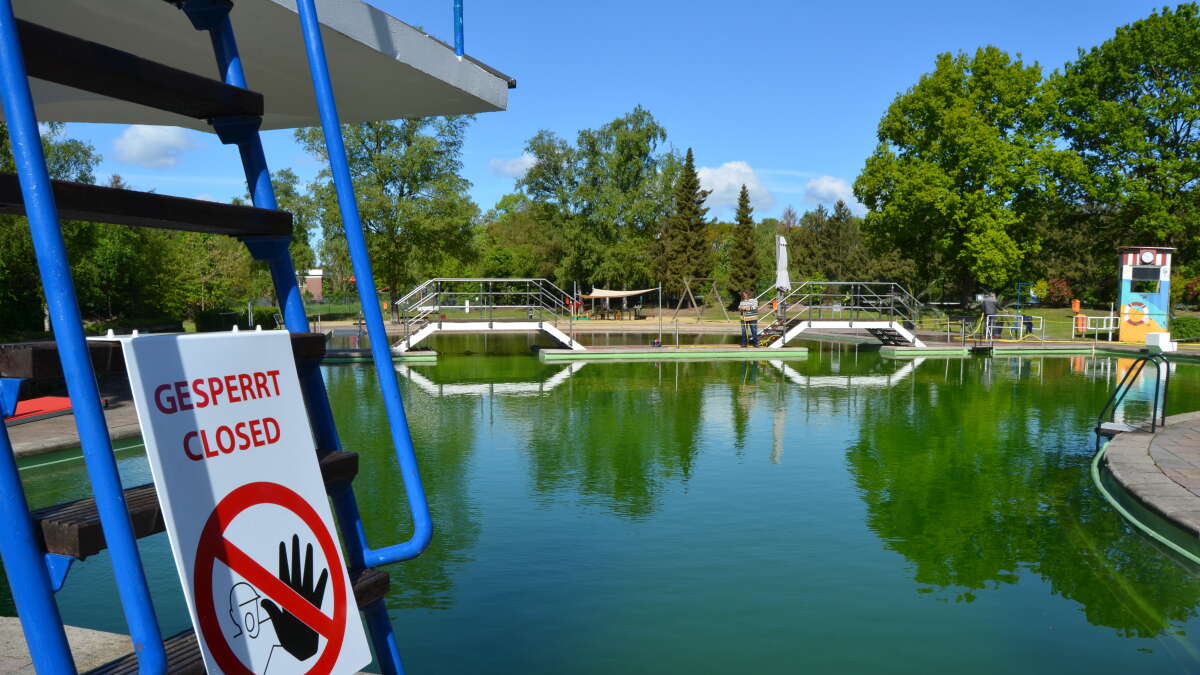 Freibad im LK Oldenburg: Huder Naturbad öffnet zwei Tage früher als gedacht