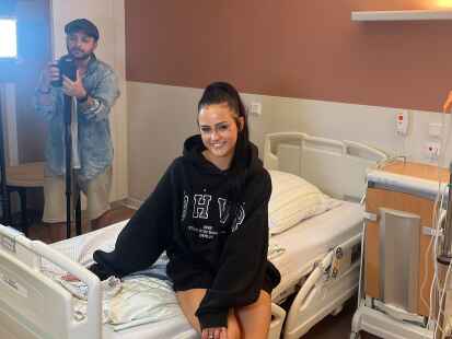 Sängerin Anna Grey dreht Video in Stenum: Depressionen prägen Musik