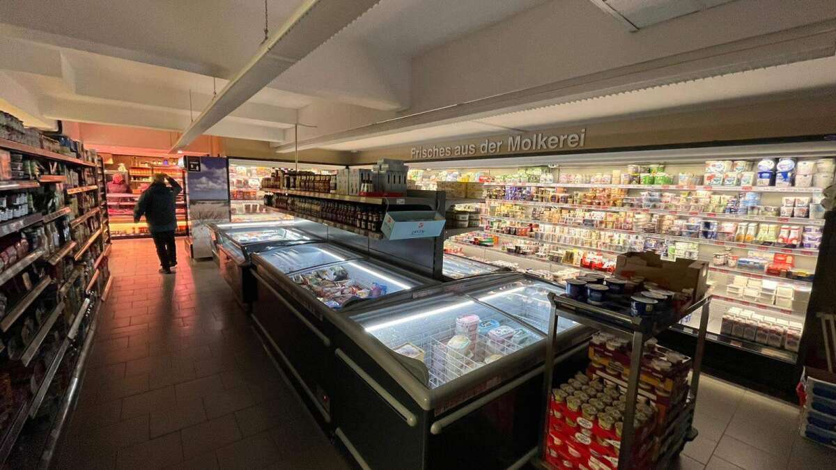 Insel Wangerooge: Stromausfall im Inselmarkt