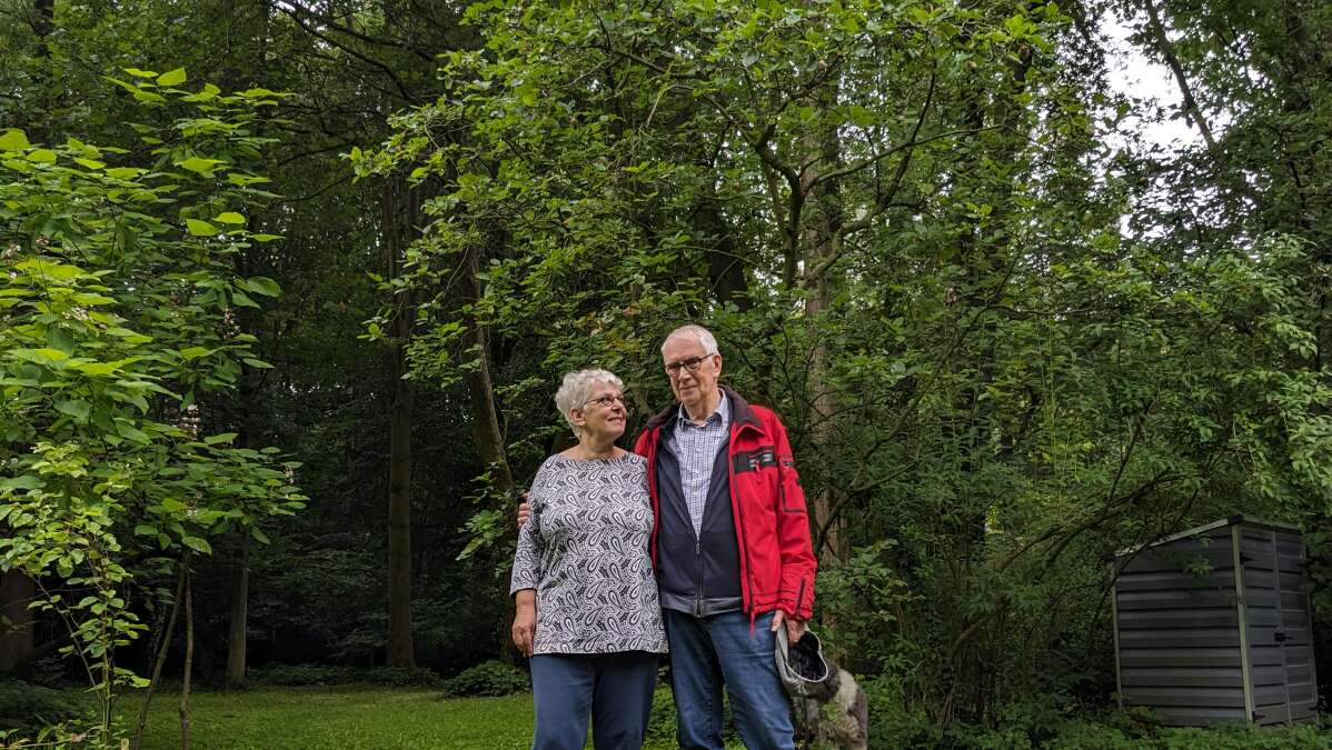 Fritz und Christa Bendig aus Großenkneten: In ihrem Garten fühlen sich ...