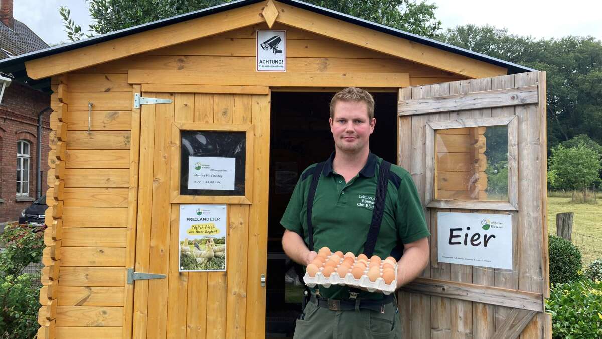 Familie Rönnau in Ahlhorn: Über 1000 Eier von Landwirtschaftsbetrieb ...