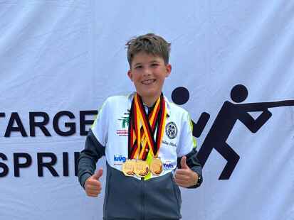 Deutsche Meisterschaft im Target Sprint: Gold für Niklas Winkler