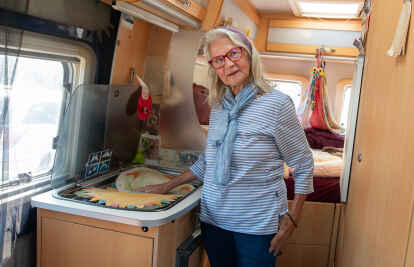 Im Wohnmobil durch Deutschland: Rentnerin Gisela Homberg genießt seit ...