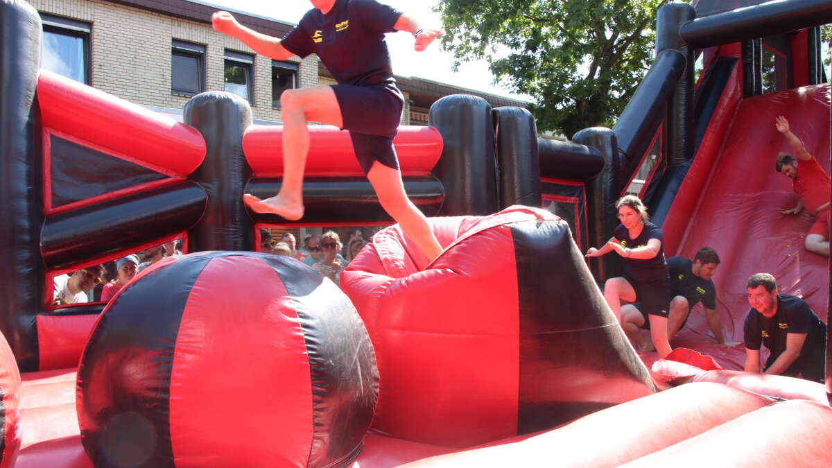 „Gladiator-Run“ in Schortens: Fun-Sommer mit Luft nach oben