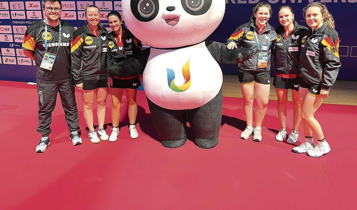 Universiade in Chengdu: So lief das Tischtennis-Abenteuer von Marian ...