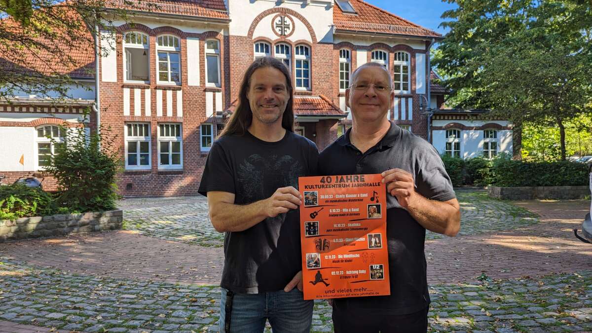 Jubiläum eines Kulturzentrums: Jahnhalle Nordenham wird 40 Jahre