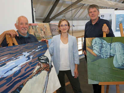 Ausstellung zum erkrankten Wilhelmshavener Künstler Buko Königshoff