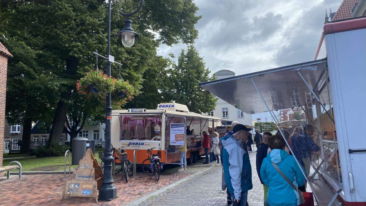 Wochenmarkt in Jever: Diskussion um Dienstag-Streichung
