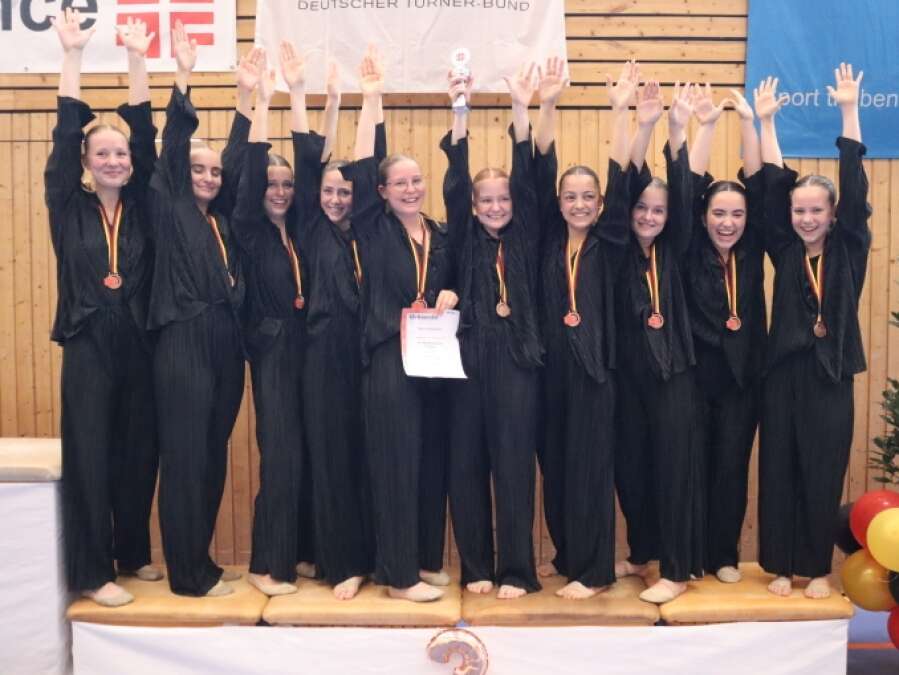 Bronze beim Deutschland Cup: Wildeshauser Tänzerinnen überzeugen die Jury