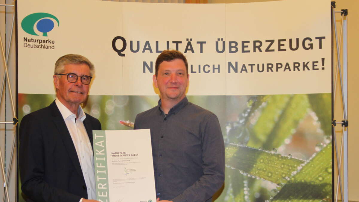 Naturpark Wildeshauser Geest erhält Auszeichnung als Qualitäts-Naturpark
