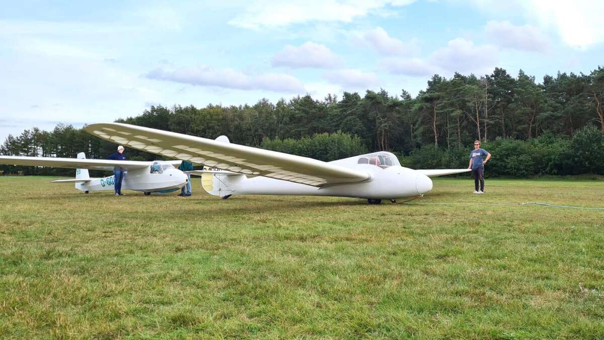 Oldie-Segelflieger in Staatsforsten zu Gast – Zum Teil mehr als 70 ...