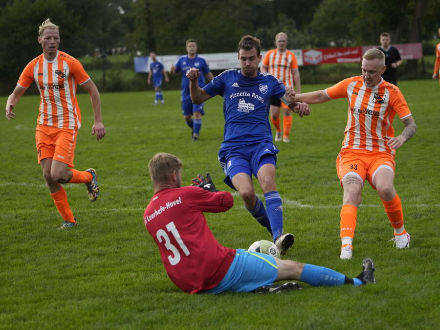 Fußball-Ostfrieslandliga: Holtriem gewinnt mit 7:3 in Leerhafe