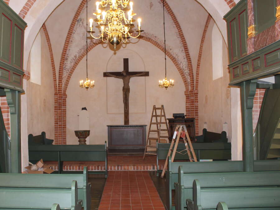 Sankt-Briccius-Kirche Huntlosen: Sanierungsarbeiten neigen sich dem Ende zu