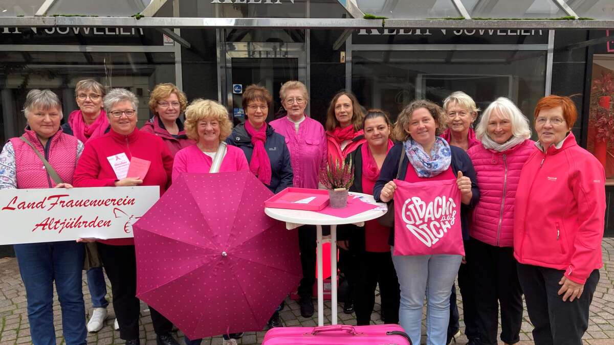 Pink Oktober: Landfrauen laden ein zu Info-Veranstaltung und dekorieren ...