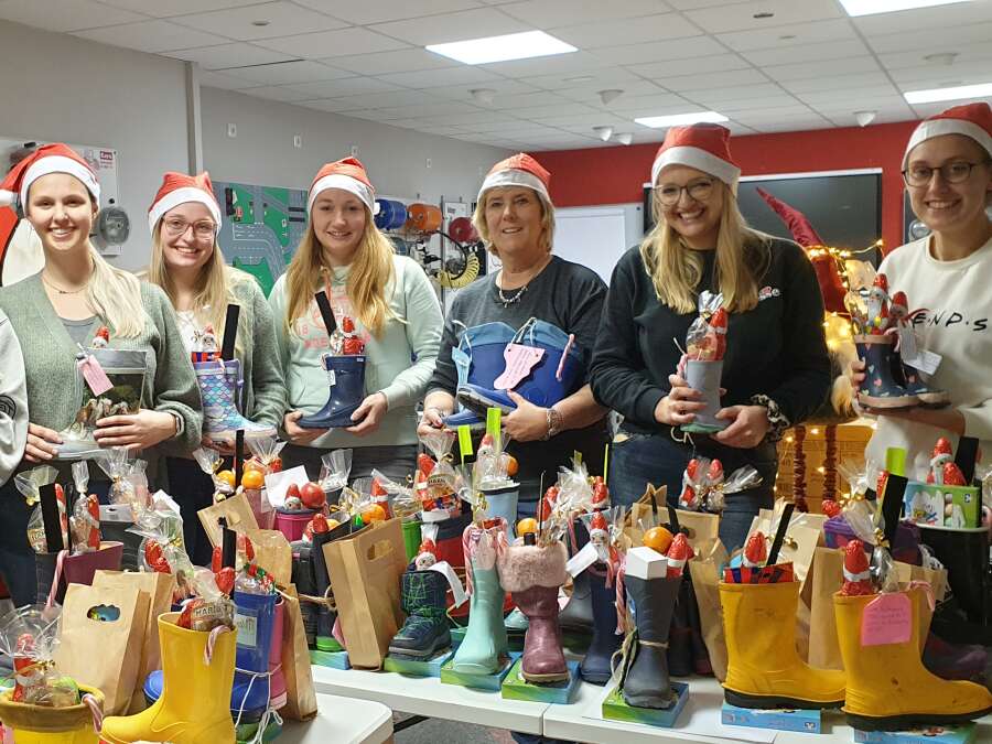 Stiefelaktion zu Nikolaus in Großenkneten: Kindergärten und Schulen dabei