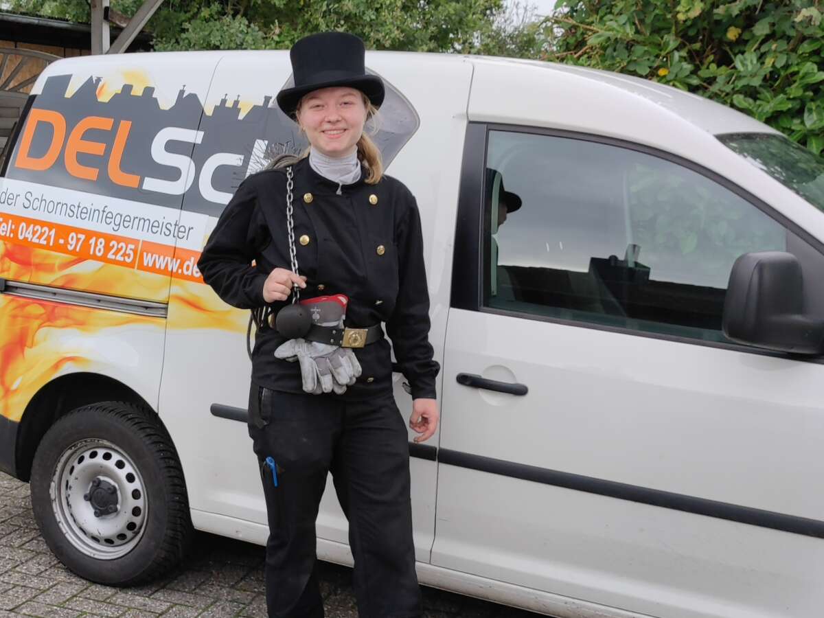 Ganderkeseer Schornsteinfegerin Elisa Vosteen ist Kammersiegerin