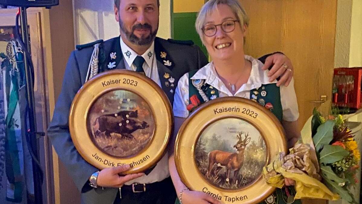 Schützenverein Oberhammelwarden kürt Jan-Dirk Ellinghusen und Carola ...